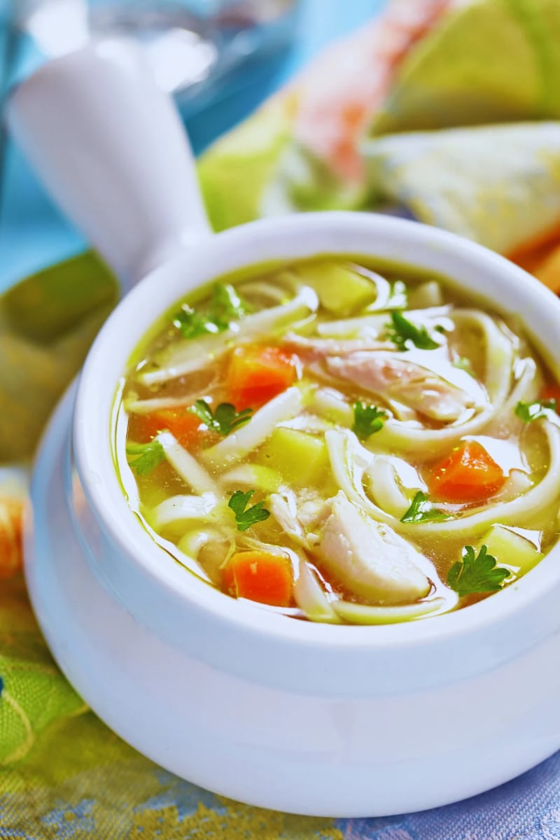 Cold-Fighting Chicken Soup Recipe - Dr. Meri's
